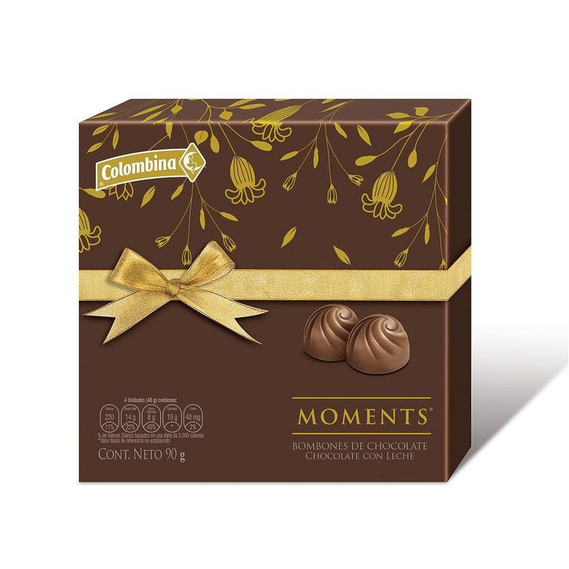 Bombones De Chocolate Moments x 90 g - carulla.com
