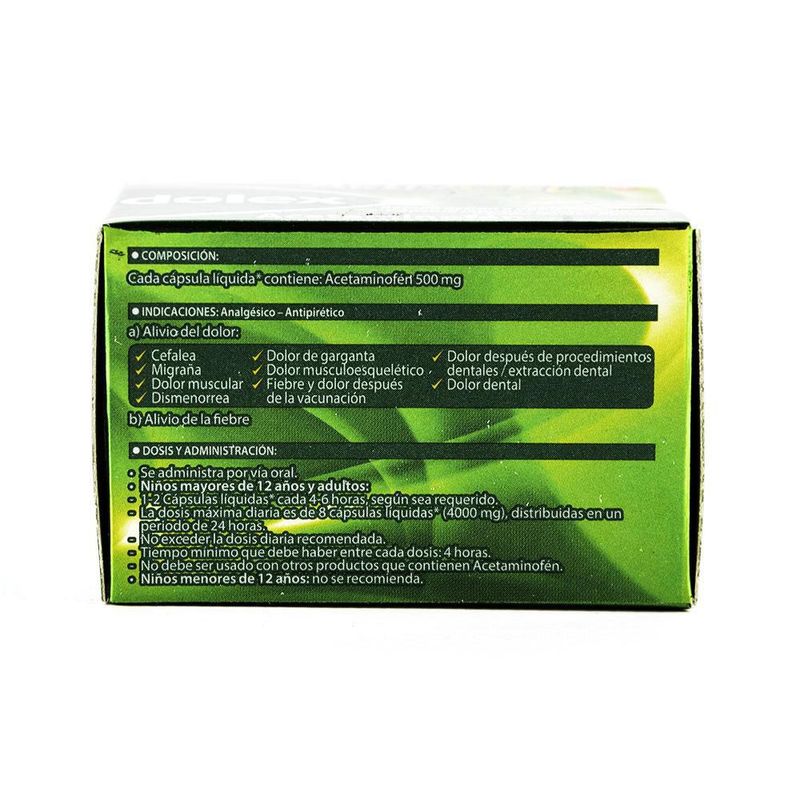 Dolex activgel capsula x 24 und - carulla.com