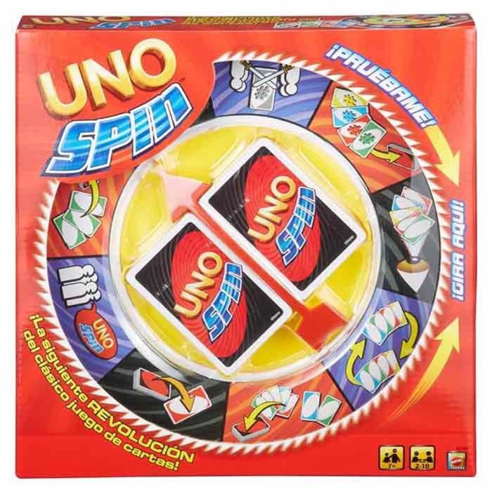 Juego De Mesa Uno Spin Mattel Juego De Mesa Uno Spin Mattel