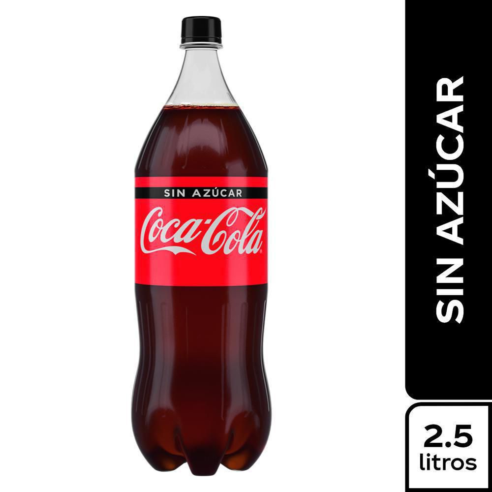 Coca cola sin azúcar x 2500 ml - carulla.com
