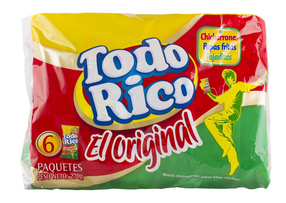 Todo Rico Original X 6 Paquetes x 270 g - carulla.com