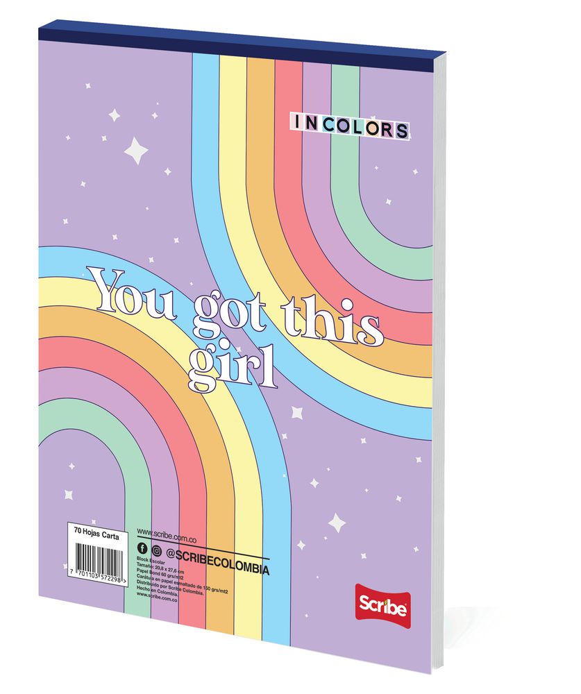 Block Carta Ray Inco70H SCRIBE