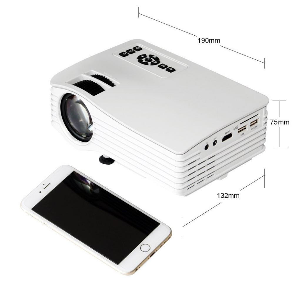 Mini Proyector Video Beam Led Hd Uc36 | Carulla