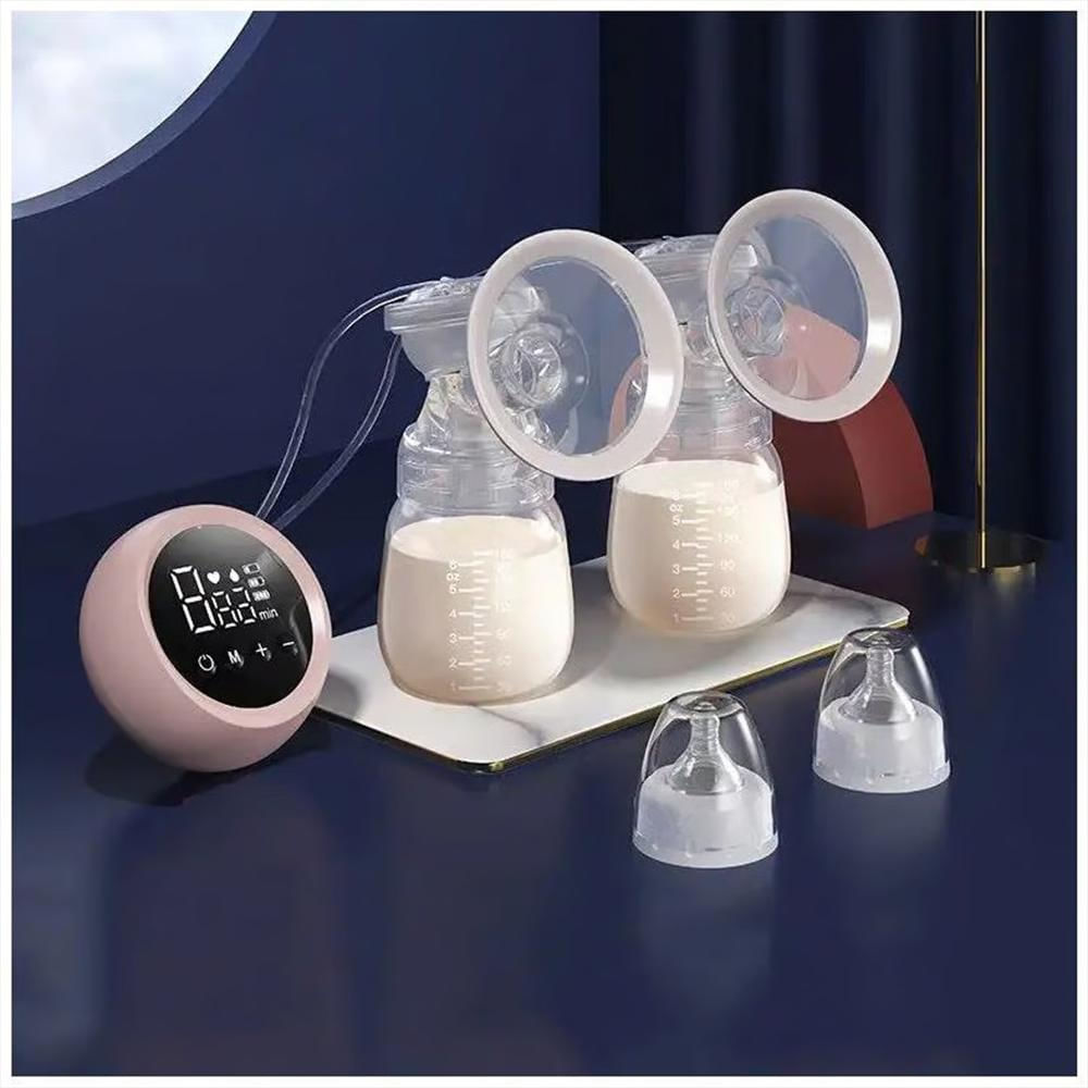 Extractor De Leche Materna Doble Rosado | Carulla