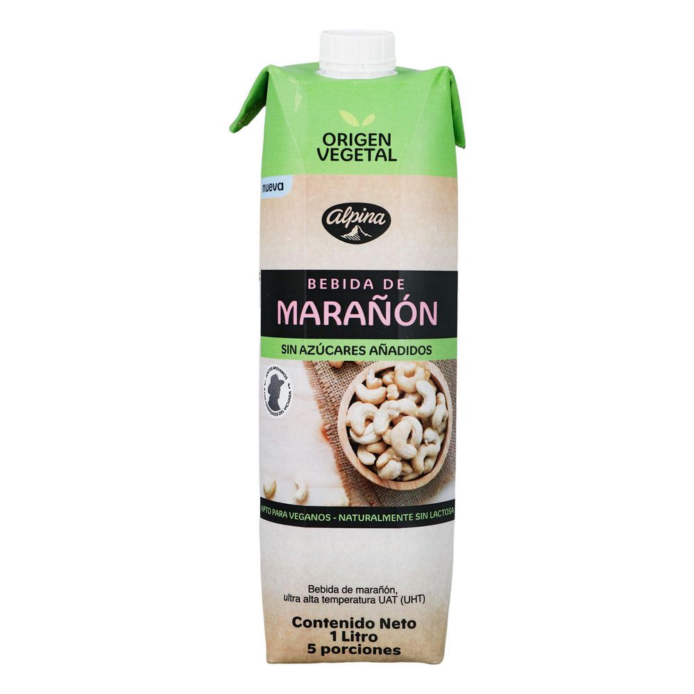 Bebida de marañón ALPINA Caja (1000 ml)