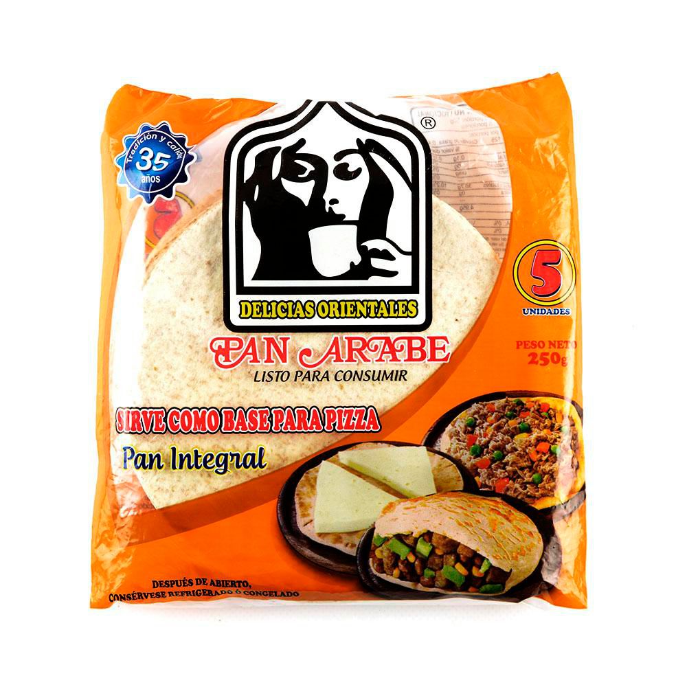 Pan PAN ARABE Integral (250 gr)