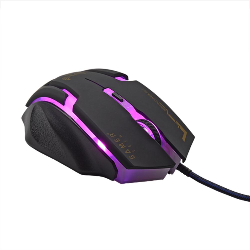 Mouse Usb Gamer Tech Gt8 6 Botones | Carulla