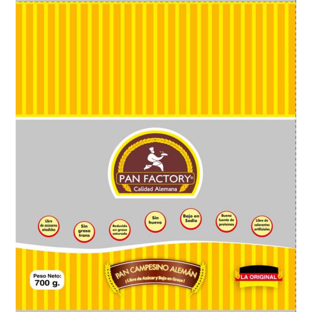 carulla.com | PAN PAN FACTORY (700 gr)