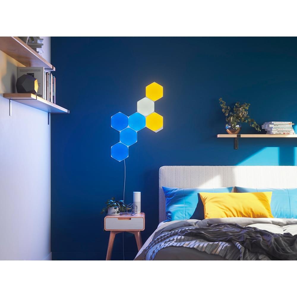 Kit De 9 Luces Led Hexagonal Smart Nanoleaf | Carulla