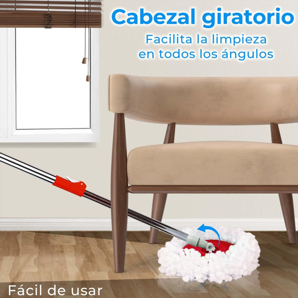 carulla.com | Trapeador Giratorio 360° Balde Autoescurrible Y 2 | Carulla carulla.com | Trapeador Giratorio 360° Balde Autoescurrible Y 2 | Carulla