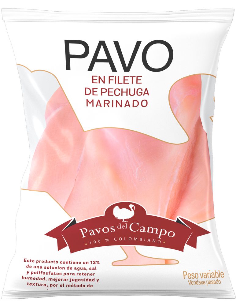 carulla.com | Filete de Pechuga de Pavo Cong PAVOS DEL CAMPO Filete