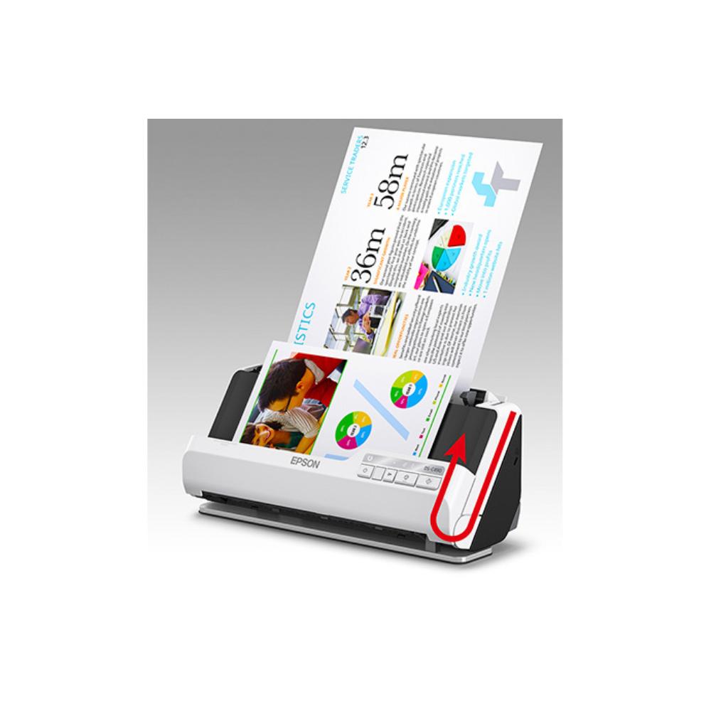 carulla.com | Escaner Vertical Epson Compacto Workforce Ds C490 | Carulla