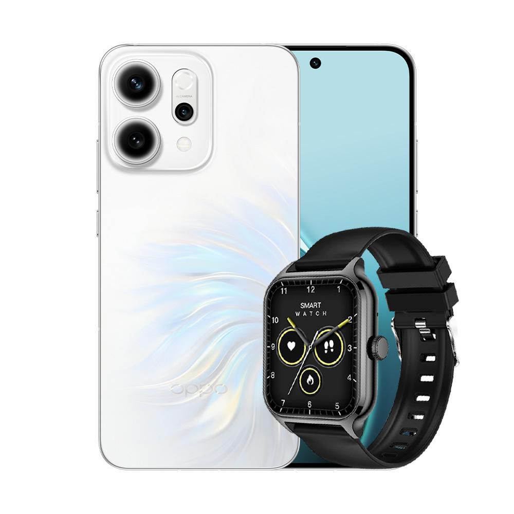 Celular OPPO RENO 14 5G 512 GB 12 GB RAM Blanco + Smartwatch img #1