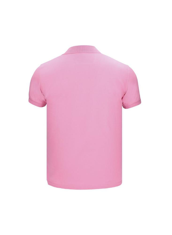 Camiseta Tipo Polo Para Hombre Hamer Rosado Carulla