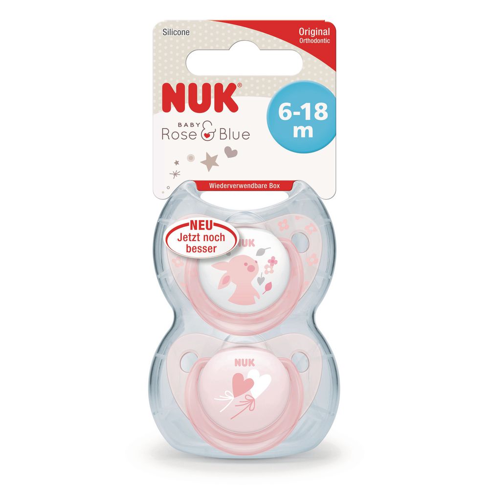 Chupo Entretencion X2 Niña NUK N10733002