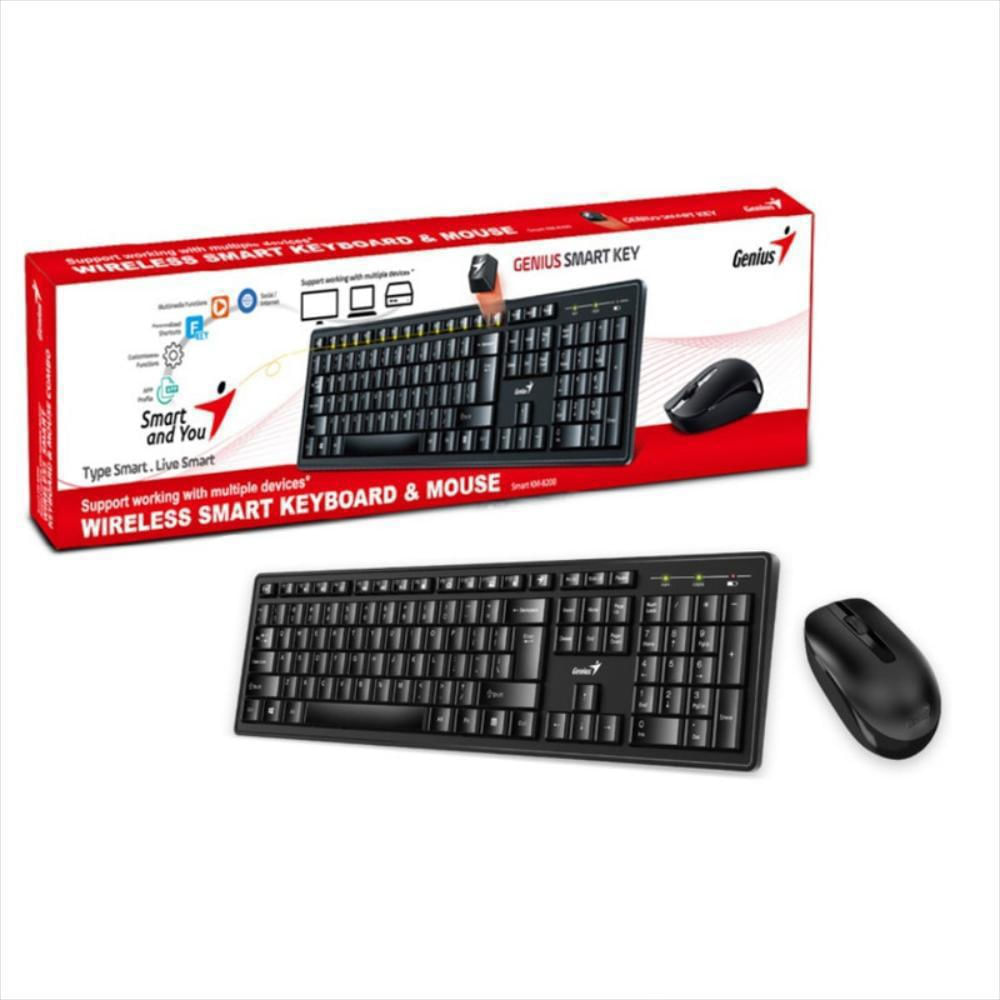 carulla.com | Combo Genius Smart Wireless Keyboard Y Mouse 8200 | Carulla