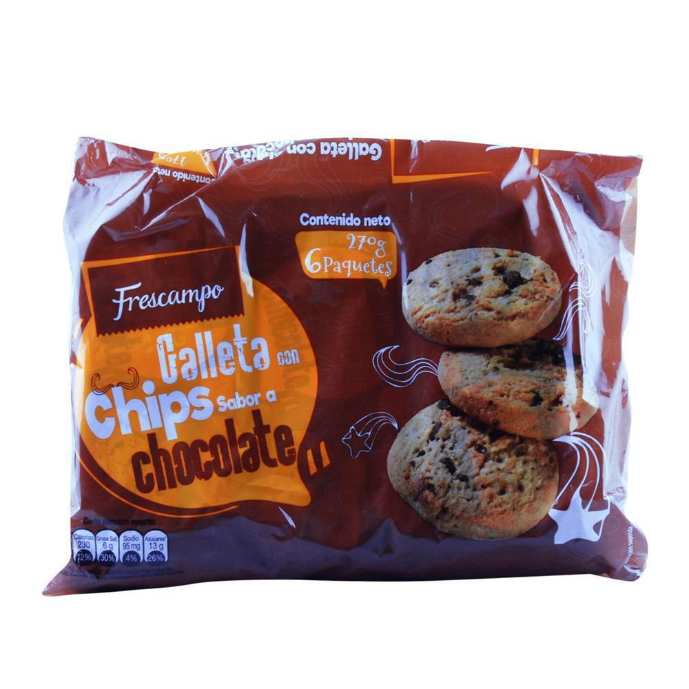 Galletas con chips de chocolate - carulla.com