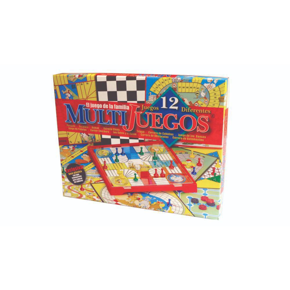 MULTIJUEGOS 12 EN 1 PLAST ASOCIADOS 6057
